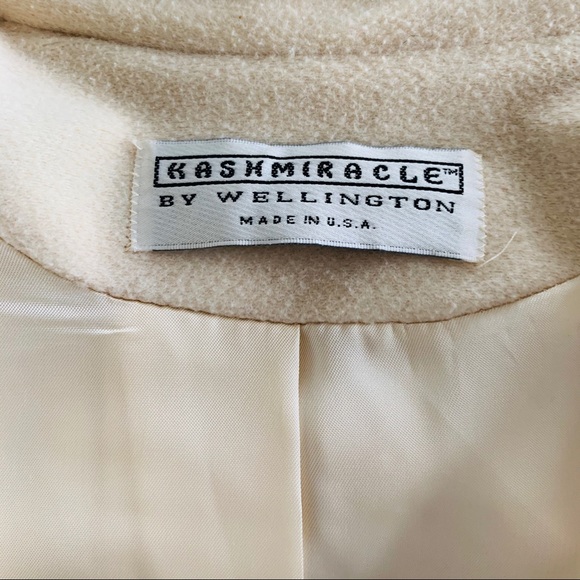 Wellington | Jackets & Coats | Kashmiracle Wellington Cream Trench Coat ...